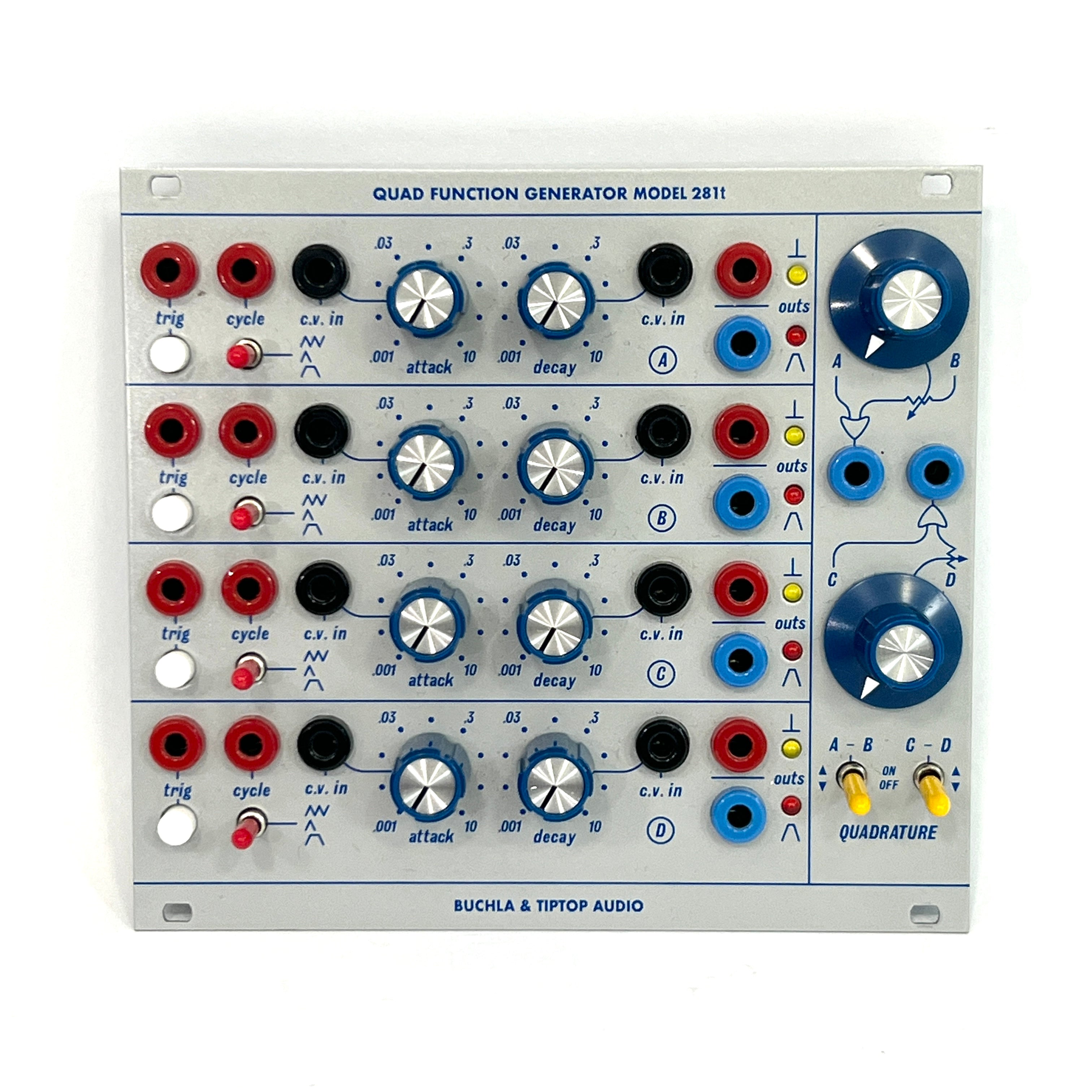 Used Tiptop Audio Buchla 281t Quad Function Generator