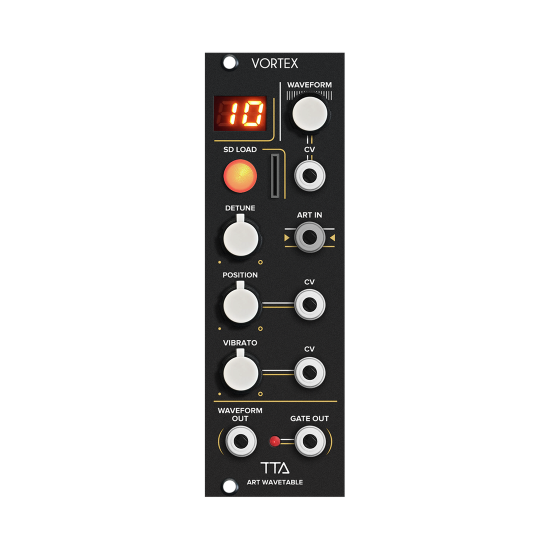 Tiptop Audio Vortex - Art Wavetable Oscillator
