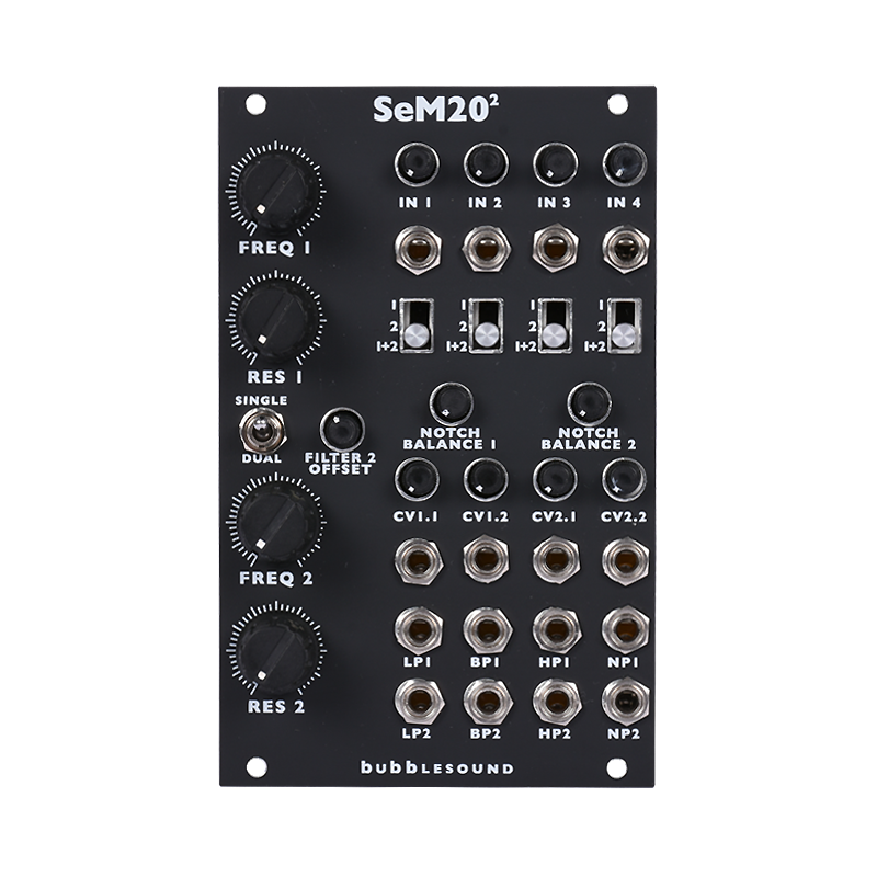 bubblesound Dual SeM20 Filter
