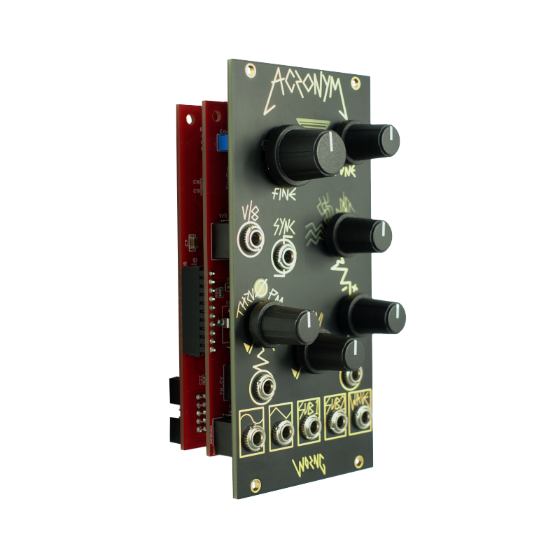Worng Electronics Acronym - Analog Morphing Oscillator – Control